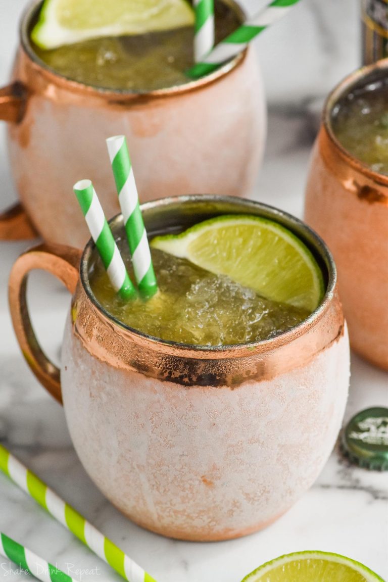 Moscow Mule Slush - Shake Drink Repeat