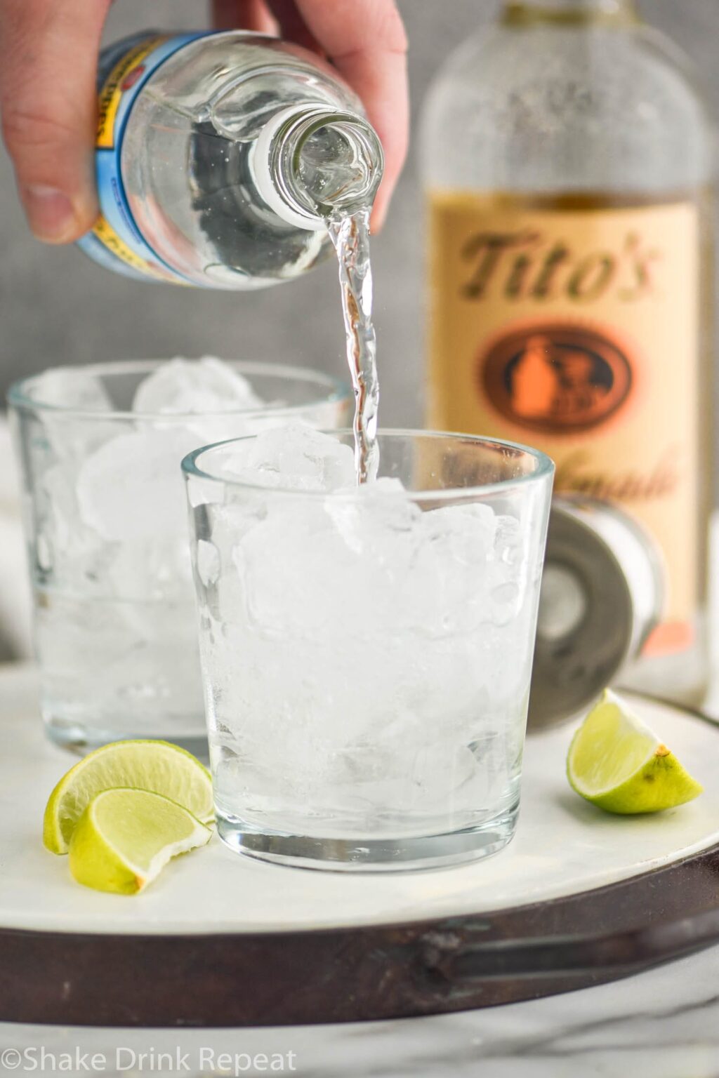 Vodka Soda - Shake Drink Repeat