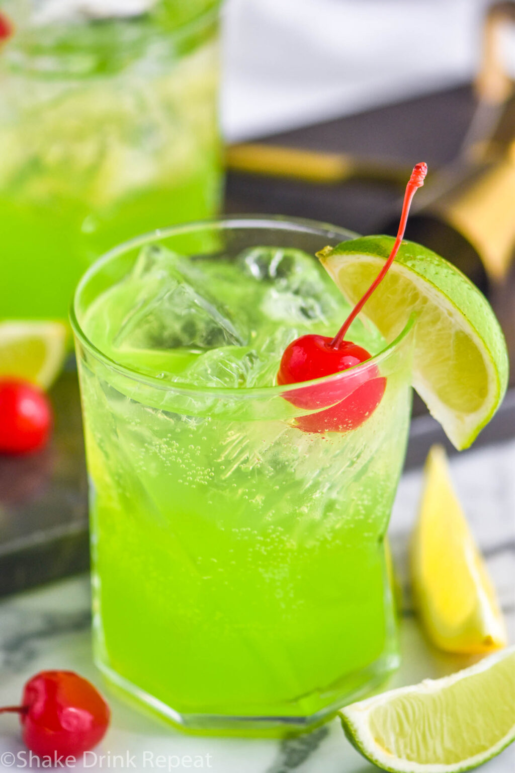 Midori Sour - Shake Drink Repeat