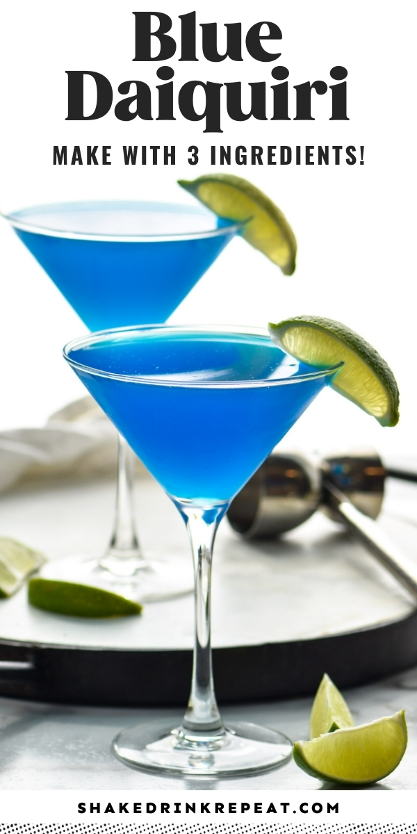 Blue Daiquiri - Shake Drink Repeat