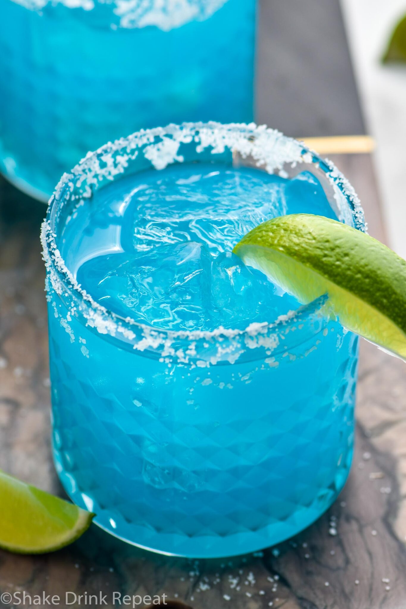 Blue Lagoon Cocktail - Shake Drink Repeat