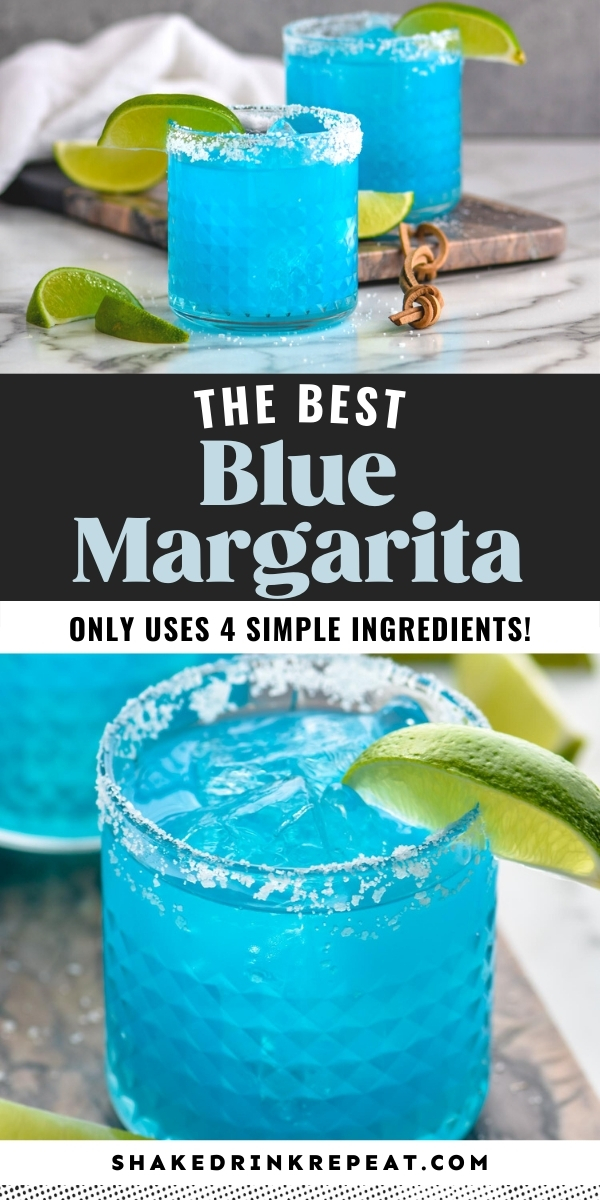 Blue Margarita - Shake Drink Repeat