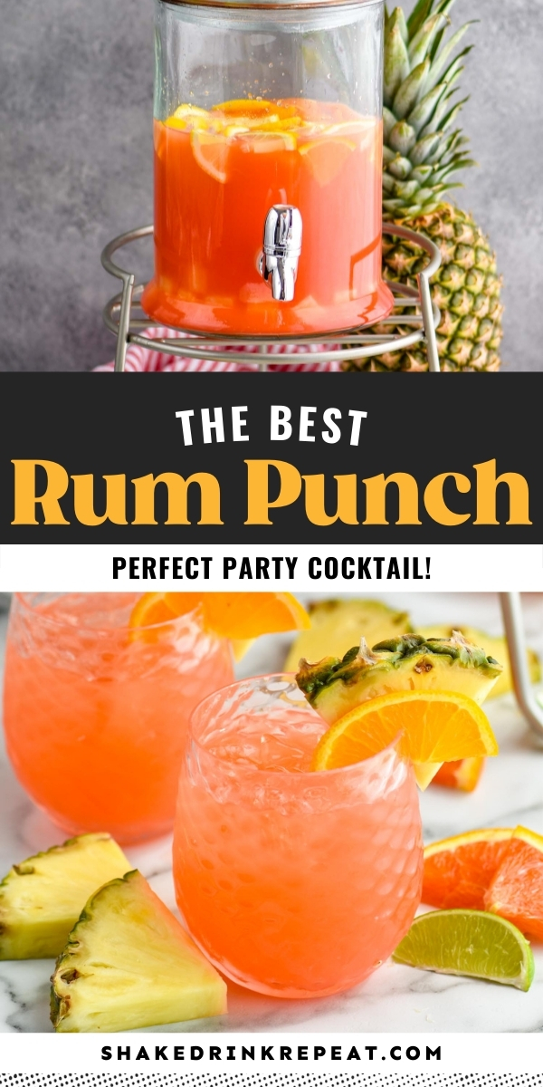 Rum Punch - Shake Drink Repeat