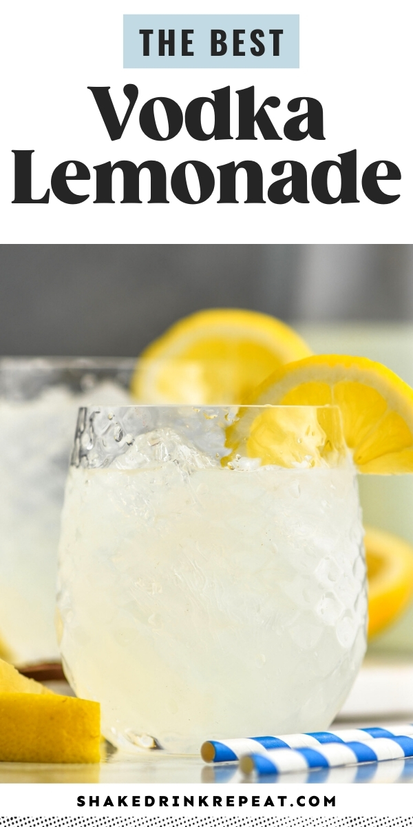 Vodka Lemonade - Shake Drink Repeat