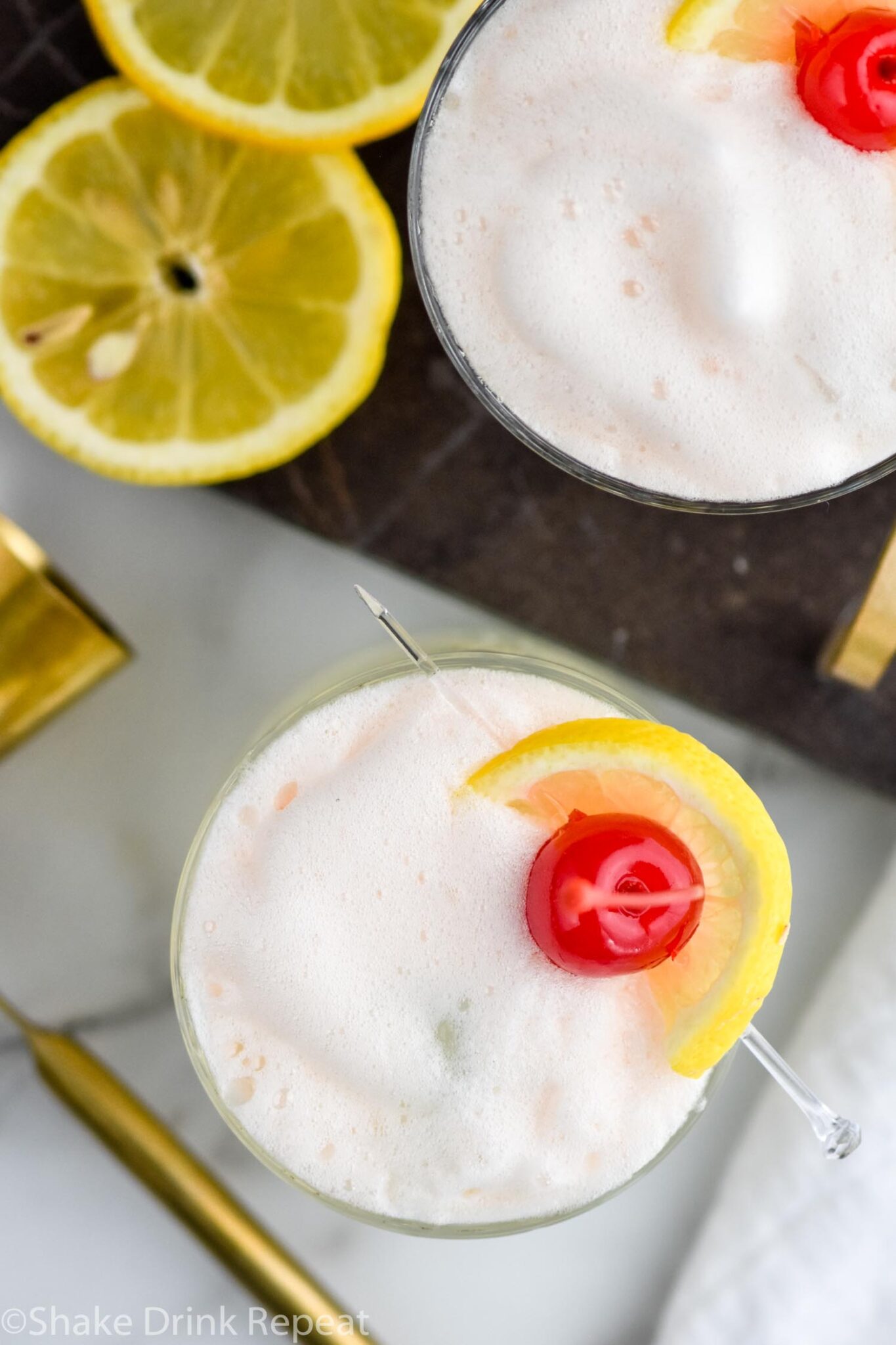 Vodka Sour - Shake Drink Repeat