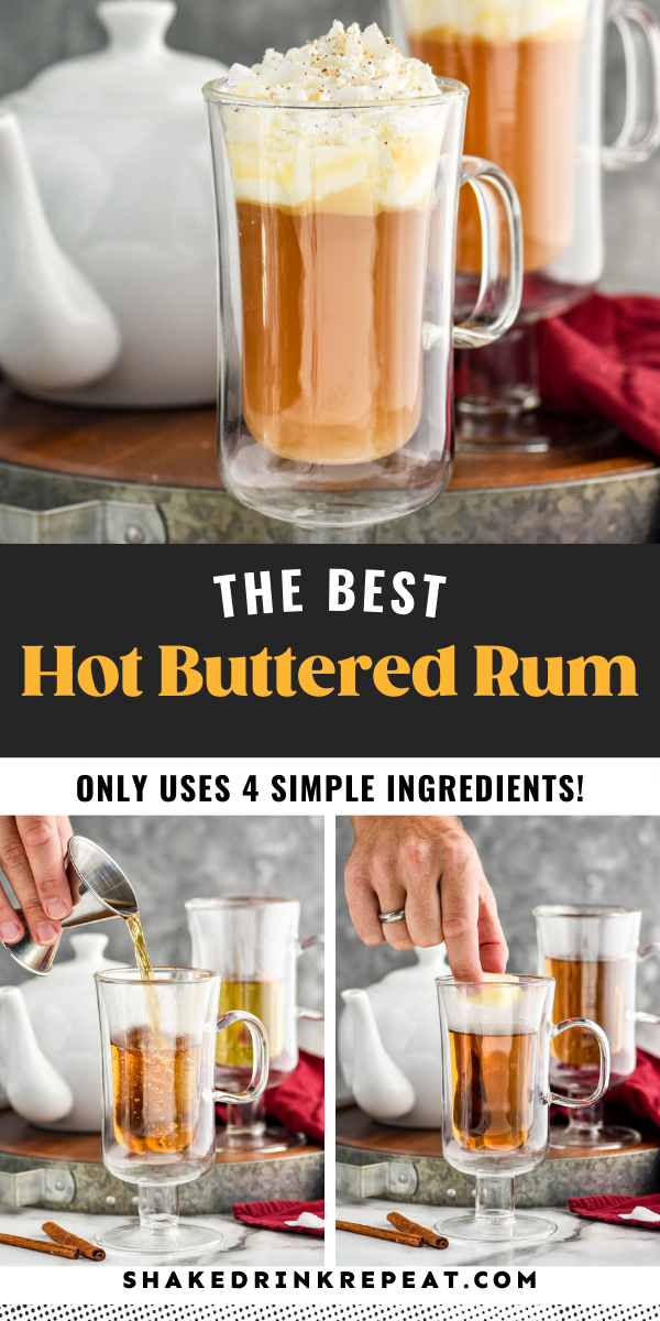 Hot Buttered Rum Recipe - Shake Drink Repeat