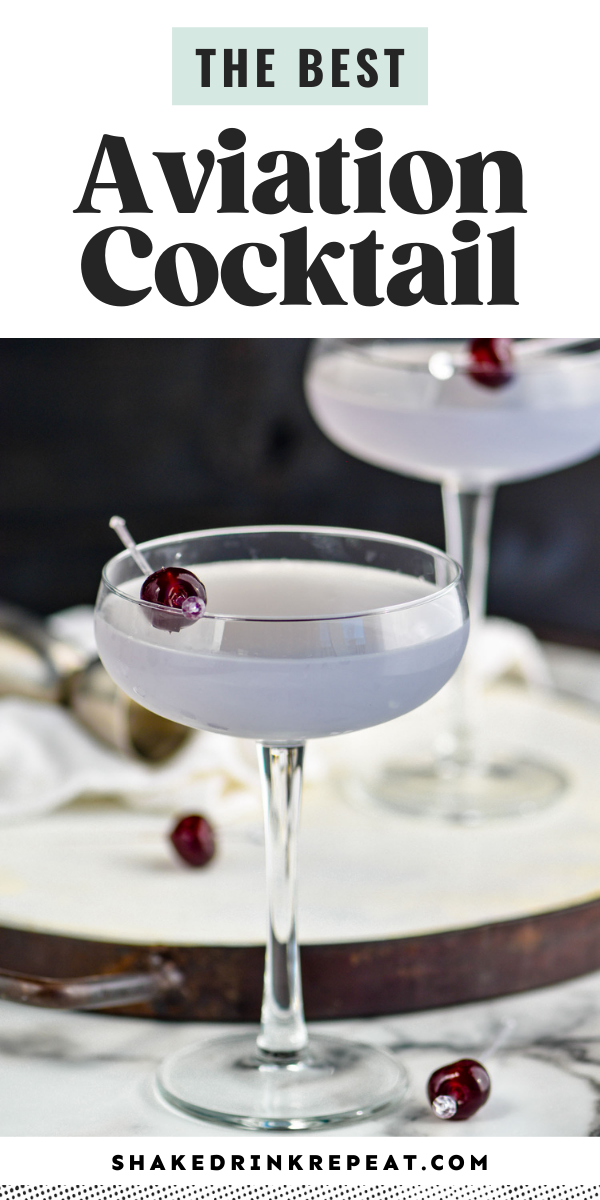 Aviation Cocktail - Shake Drink Repeat