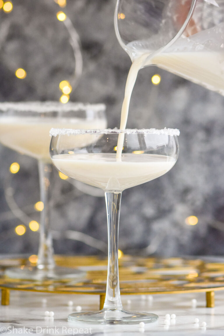 White Christmas Martini - Shake Drink Repeat