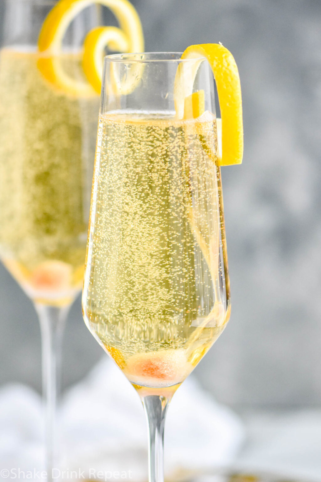 Champagne Cocktail - Shake Drink Repeat