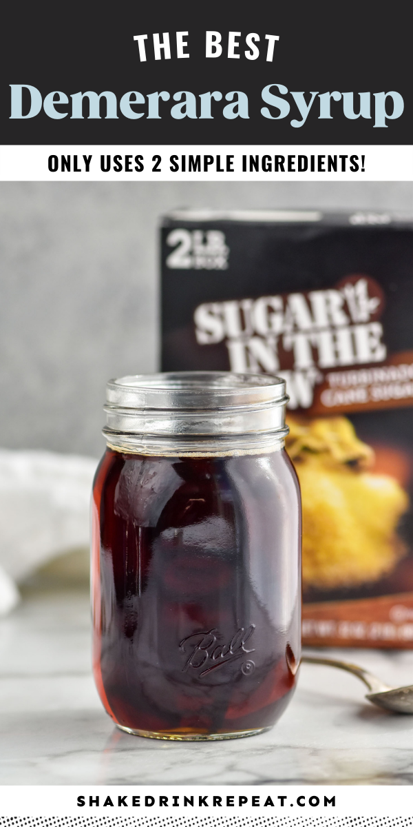 Demerara Syrup - Shake Drink Repeat