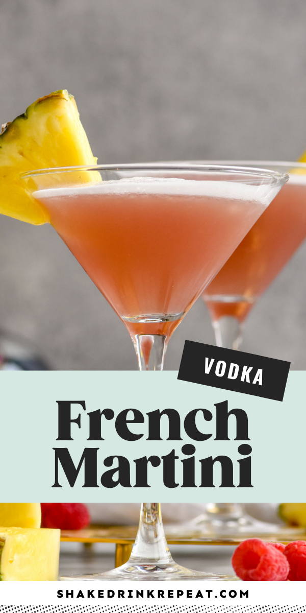 French Martini - Shake Drink Repeat