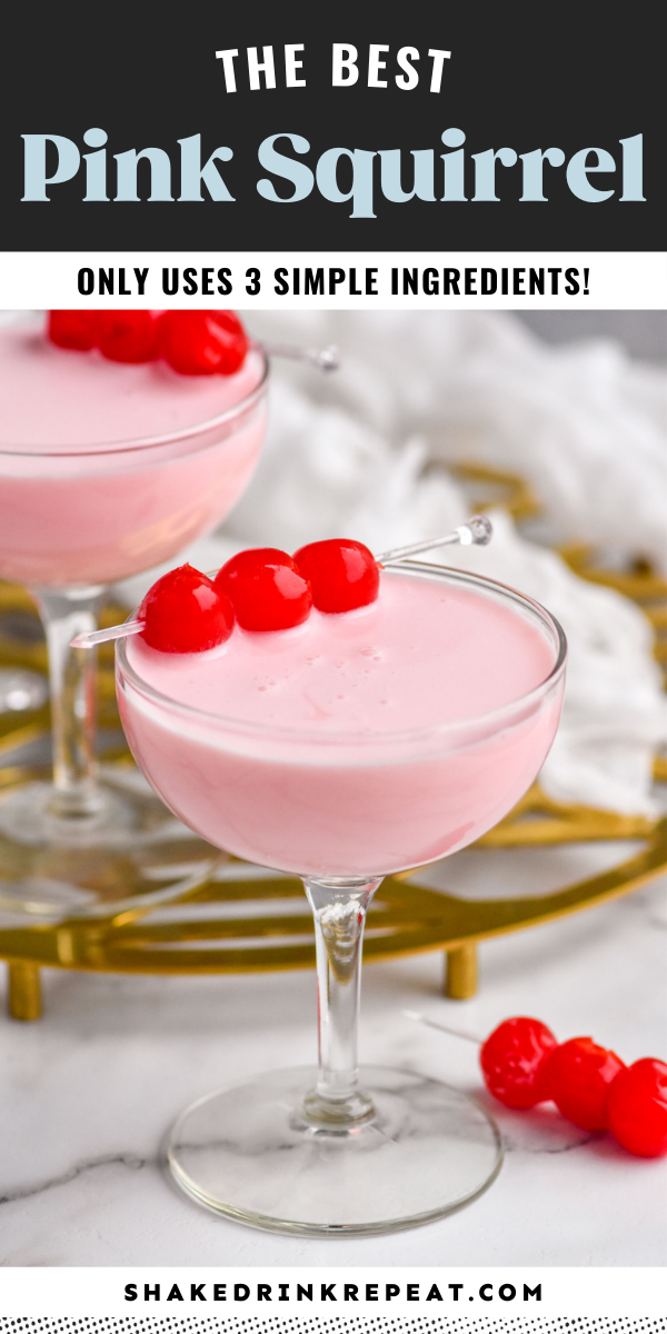 Pink Squirrel - Shake Drink Repeat