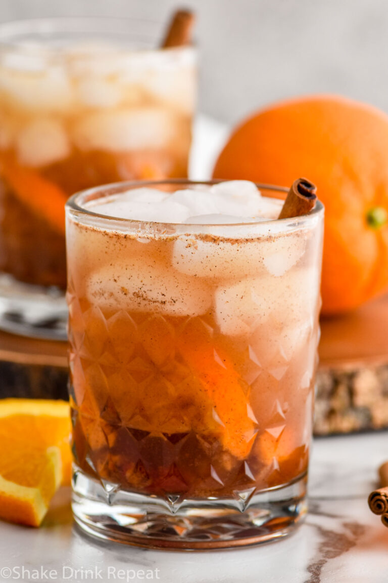 Caramel Apple Old Fashioned - Shake Drink Repeat