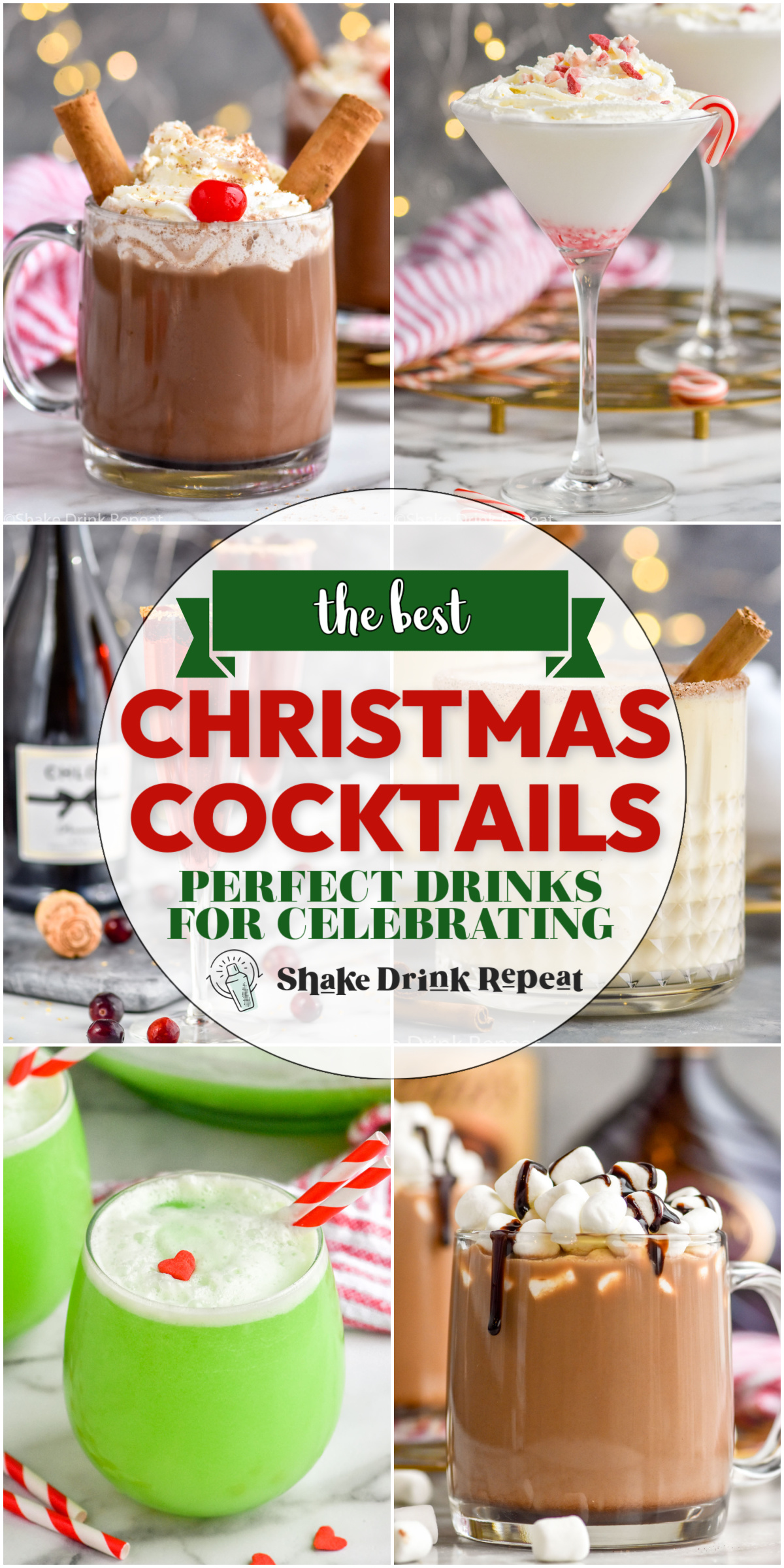 Christmas Cocktails - Shake Drink Repeat