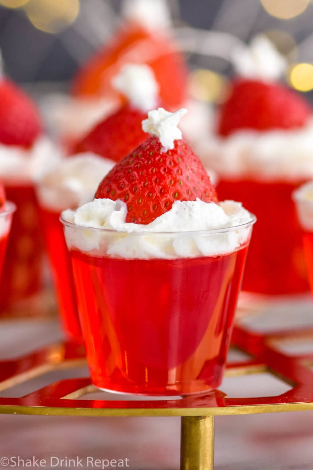 Drunken Elf Jello Shots - Shake Drink Repeat