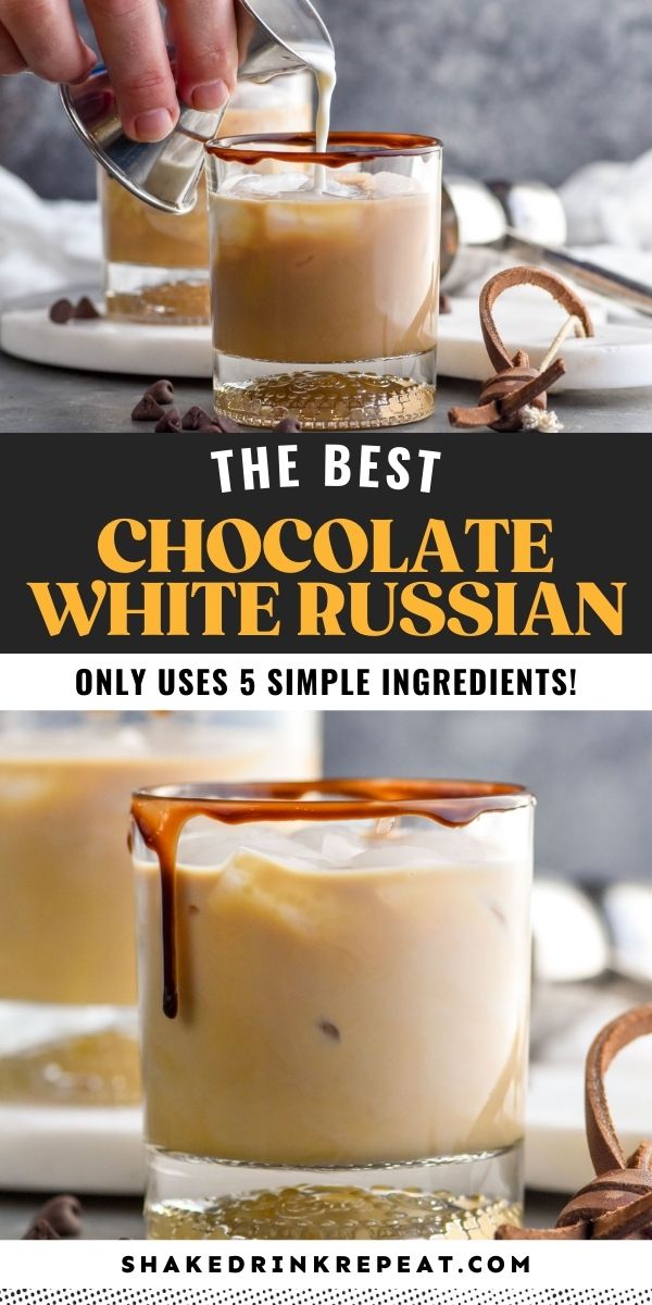 Chocolate White Russian - Shake Drink Repeat