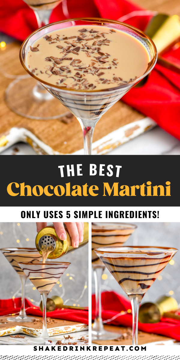 Chocolate Martini - Shake Drink Repeat