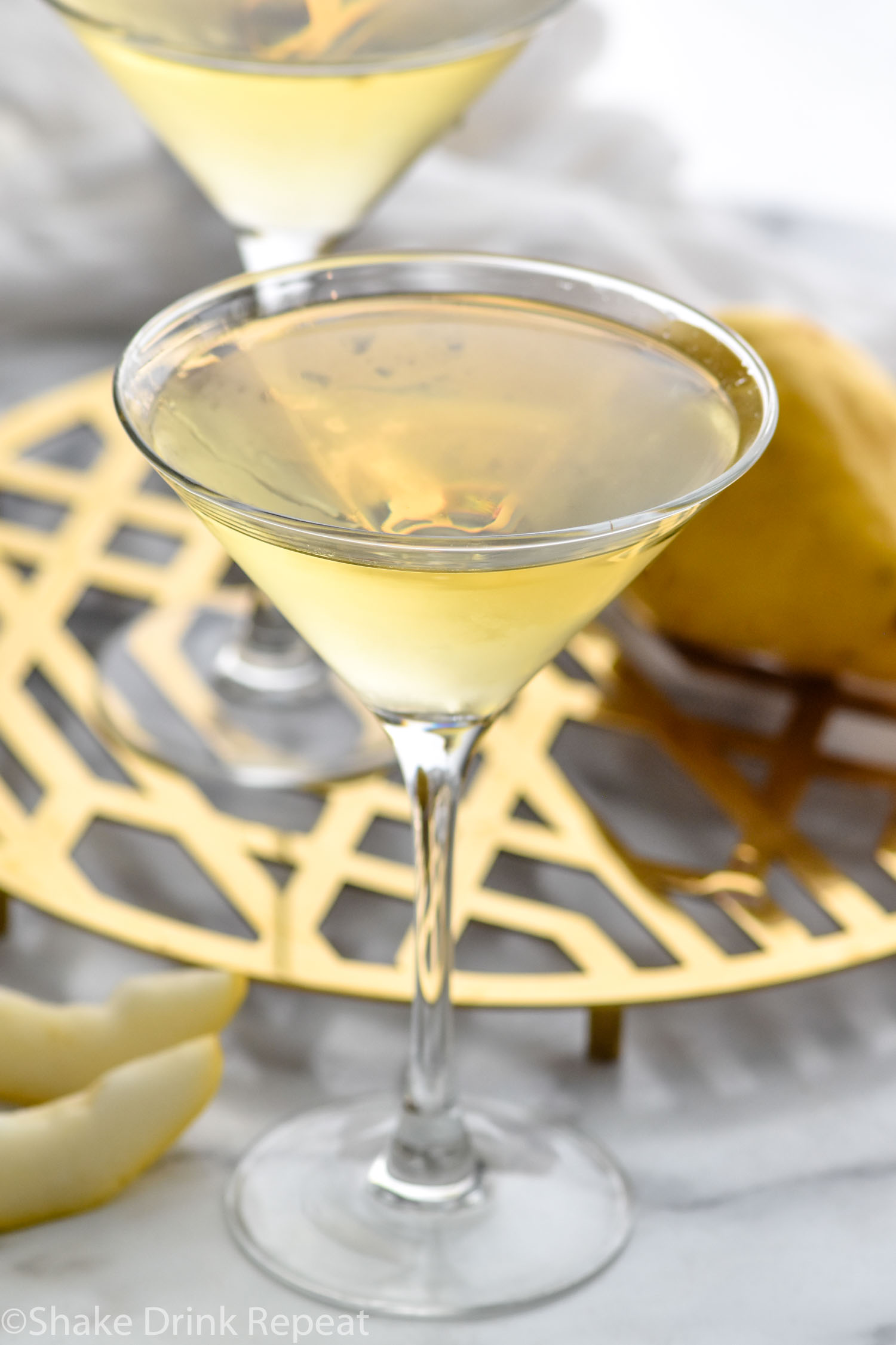 Pear Martini - Shake Drink Repeat