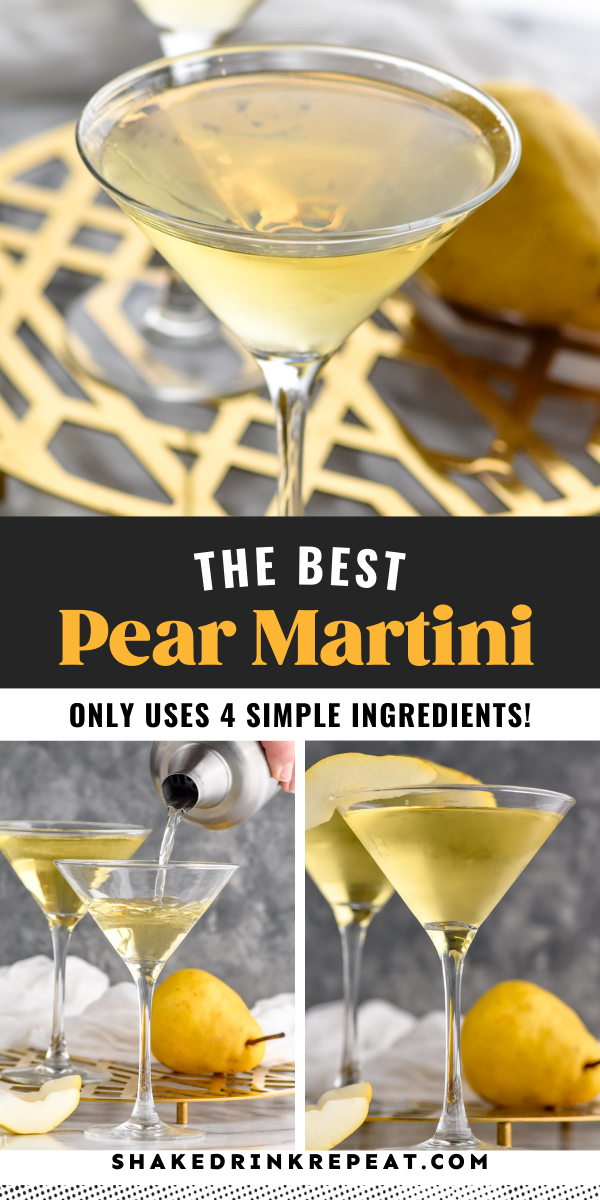 Pear Martini - Shake Drink Repeat