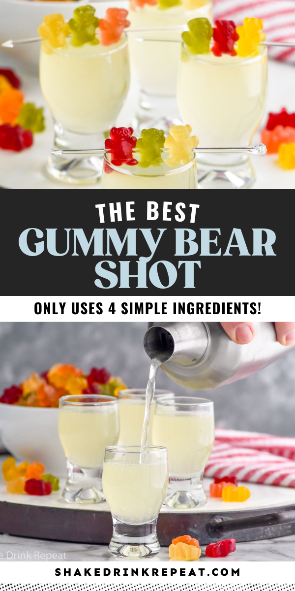 Gummy Bear Shot - Shake Drink Repeat
