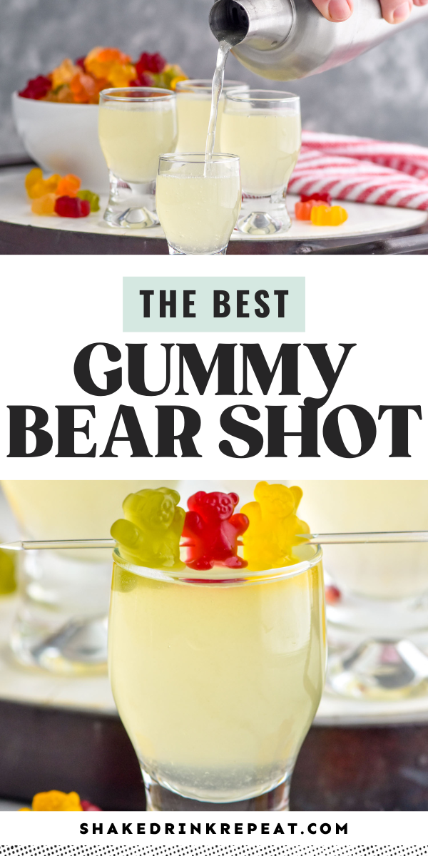 Gummy Bear Shot - Shake Drink Repeat