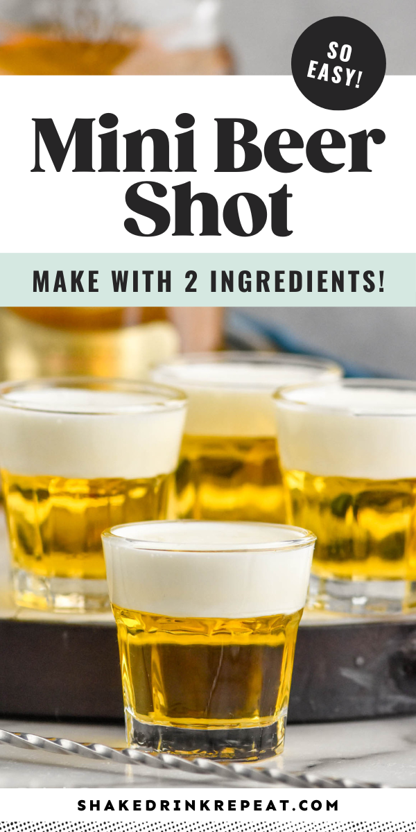 Mini Beer Shot - Shake Drink Repeat
