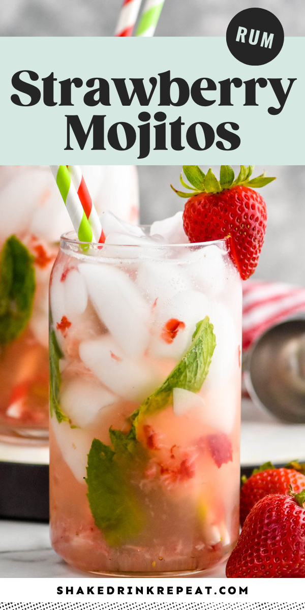 Strawberry Mojito - Shake Drink Repeat