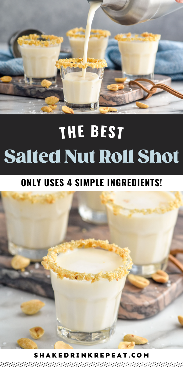 Salted Nut Roll Shot - Shake Drink Repeat