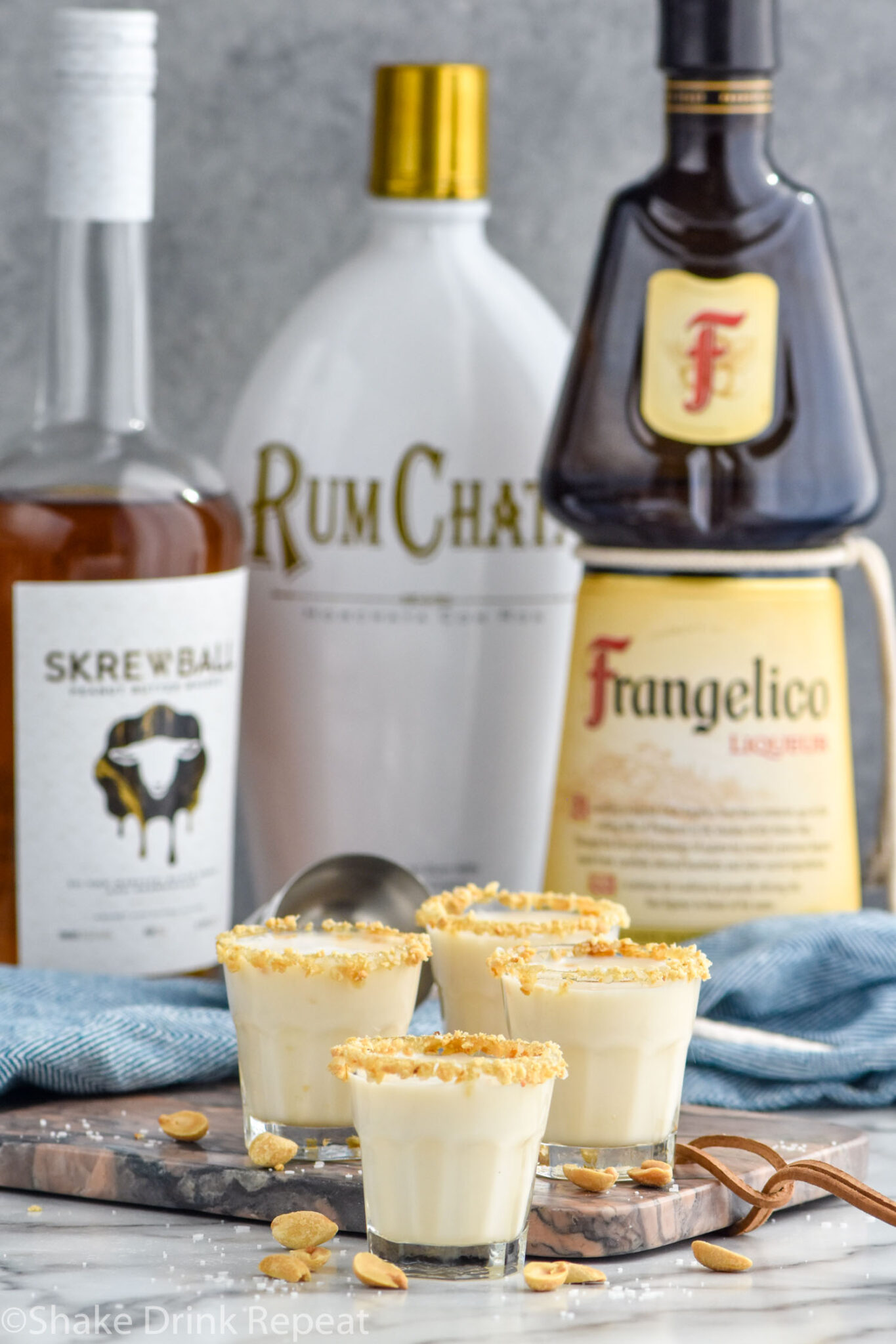 Salted Nut Roll Shot - Shake Drink Repeat