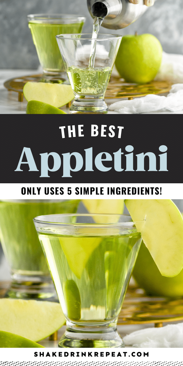 Appletini - Shake Drink Repeat