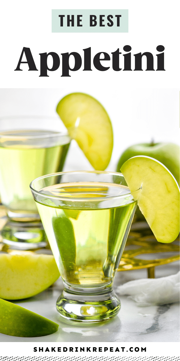 Appletini - Shake Drink Repeat