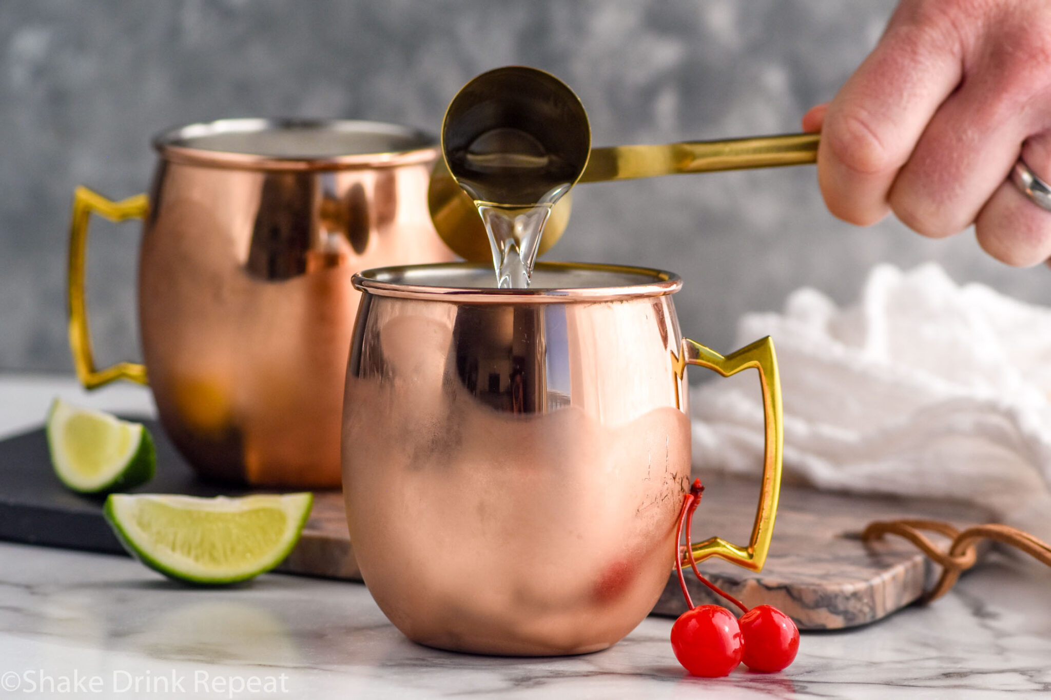 Cherry Moscow Mule Recipe - Shake Drink Repeat